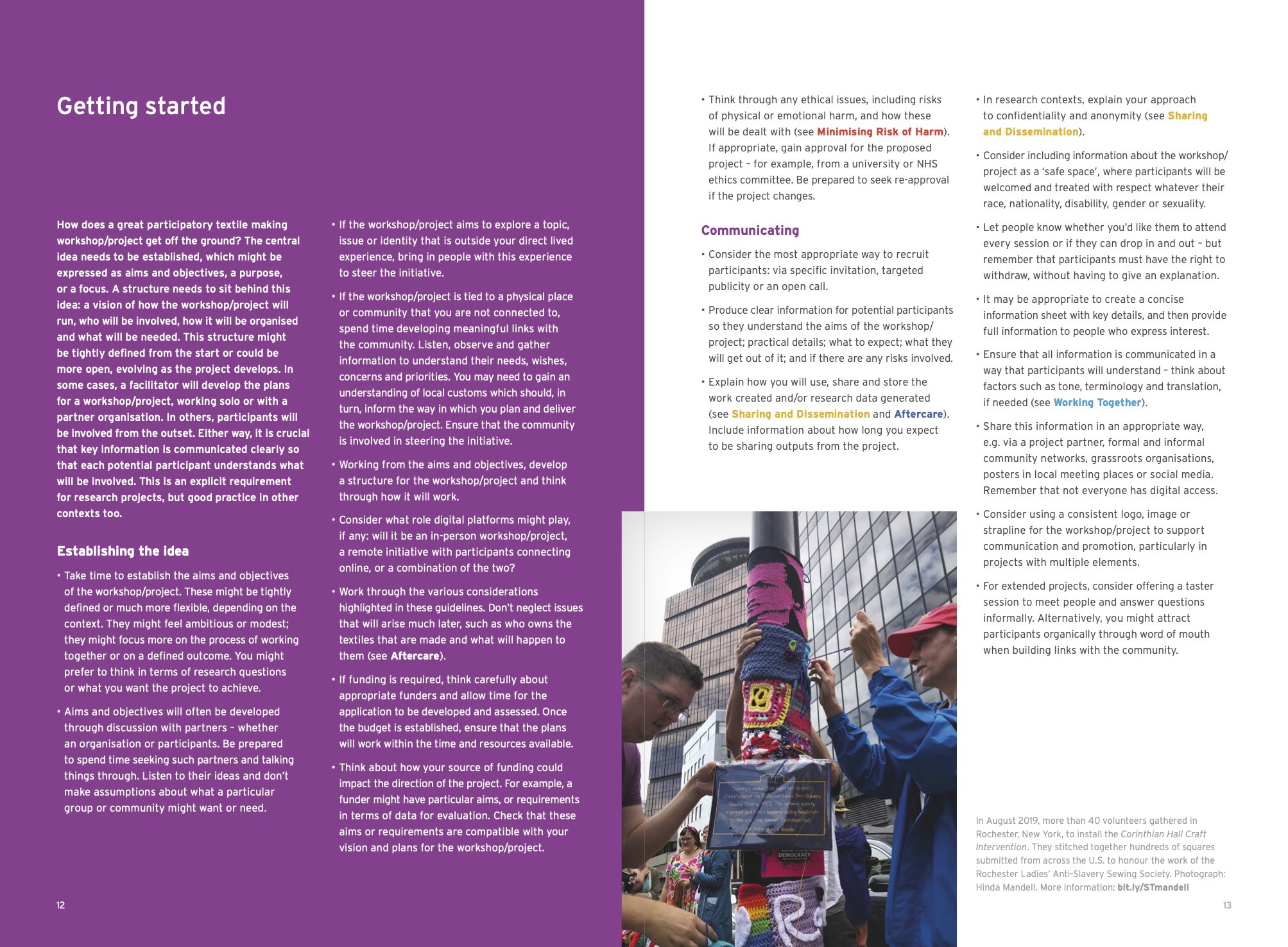 Good Practice Guidelines – Stitching Together